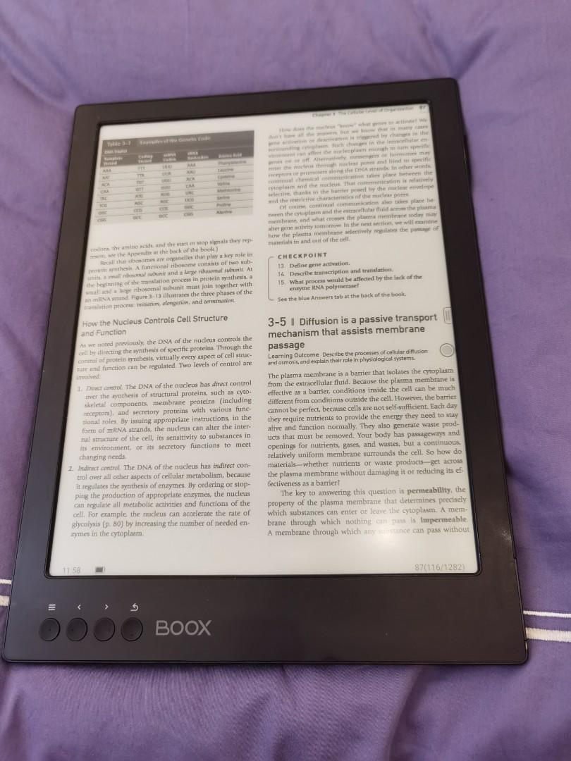 Onyx boox max 2, with cover and pen, 13 inch, Mobile Phones & Gadgets ...