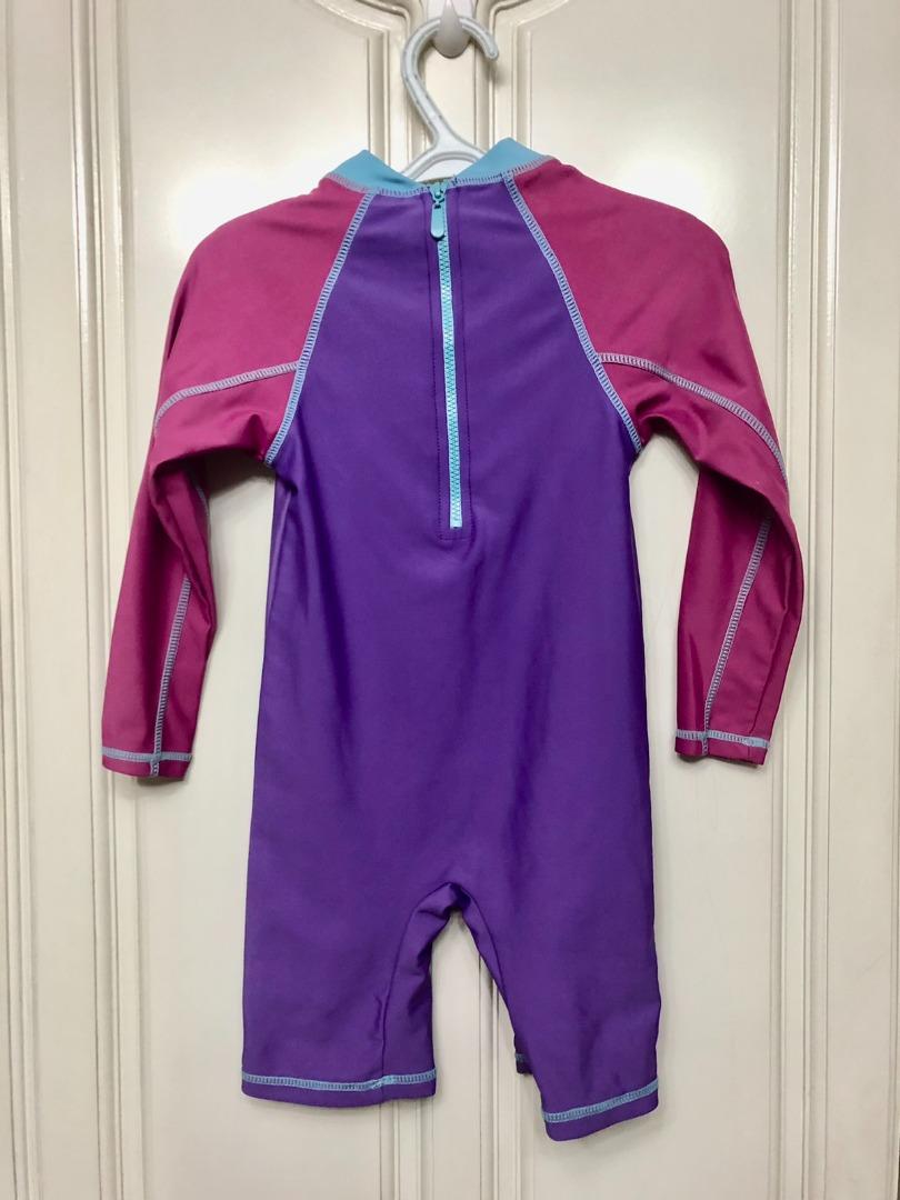 Original Disney Frozen Rash Guard Swimwear, Babies & Kids, Babies ...