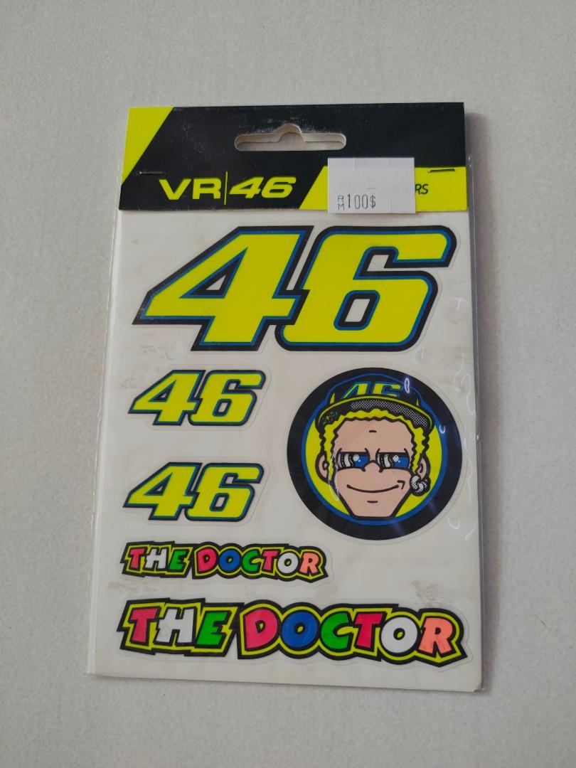 ORIGINAL VR 46 STICKER, Auto Accessories on Carousell