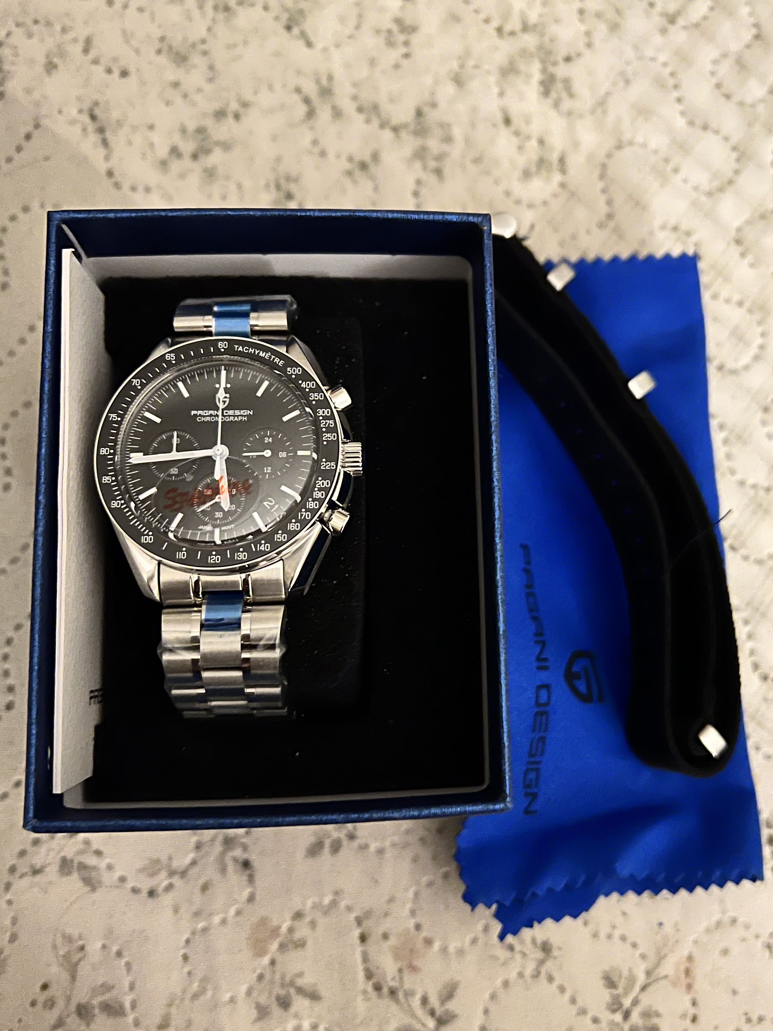 Pagani Design Moonwatch Omega Homage, Men's Fashion, Watches ...