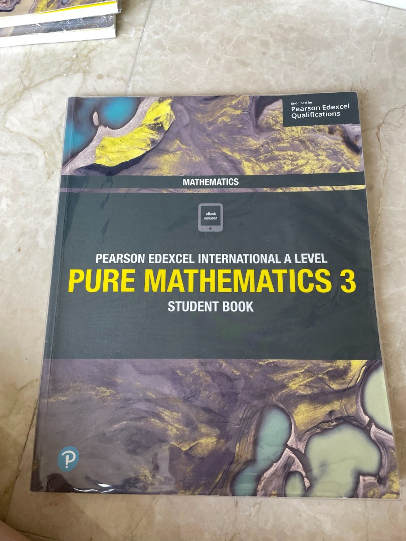 PEARSON EDEXCEL A LEVEL MATHS PURE MATHS 3 STUDENT BOOK, Hobbies & Toys ...