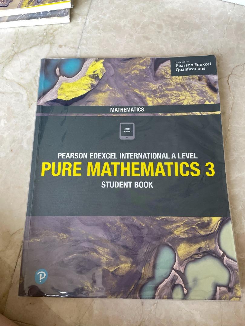 PEARSON EDEXCEL A LEVEL MATHS PURE MATHS 3 STUDENT BOOK, Hobbies & Toys ...