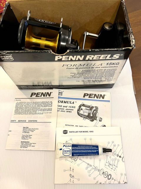 Penn Formula 15 kg fishing reel, Sports Equipment, Fishing on Carousell