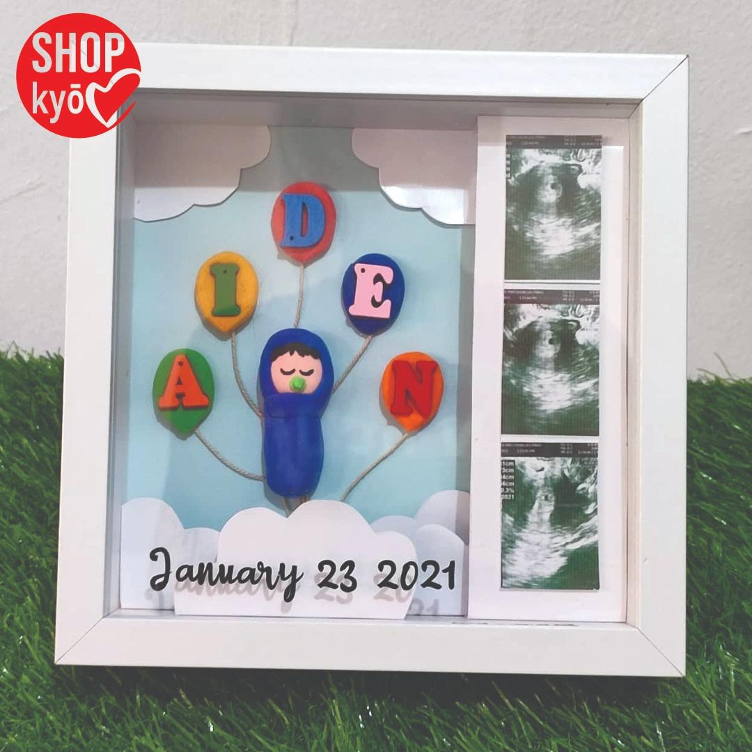 Personalized 3D Frame - In Memory of Baby Theme, Hobbies & Toys ...
