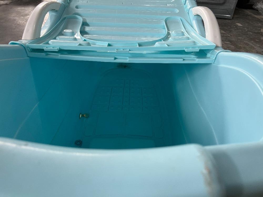 Plastic Bath Tub Blue Colour / Tab Mandi Plastik Warna Biru, Babies ...