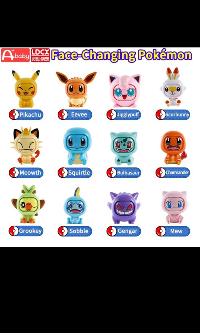Pokemon Face Changing toy Sobble, Hobbies & Toys, Toys & Games on Carousell