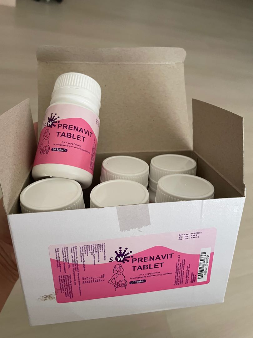 Prenatal vitamin - Prenavit, Babies & Kids, Maternity Care on Carousell