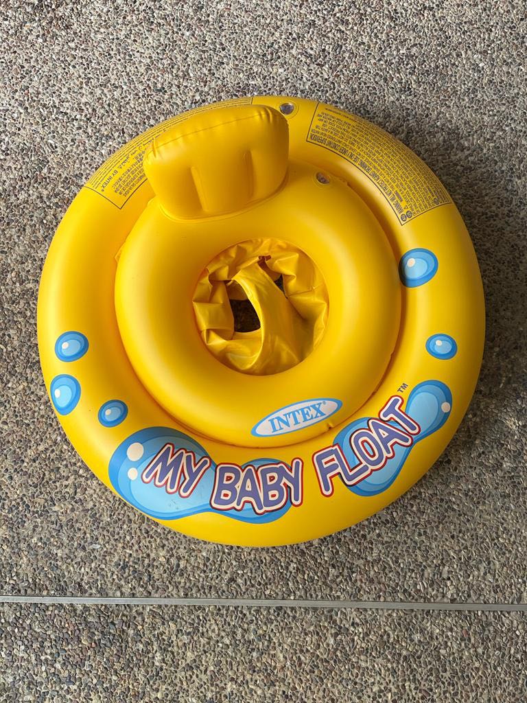 Prosun Intex My Baby Float inflatable swim ring pool floatie for ...