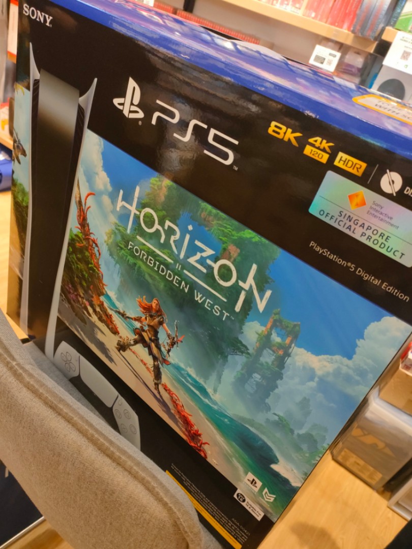 Ps5 Digital Version Horizon Bundle, Video Gaming, Video Game Consoles ...