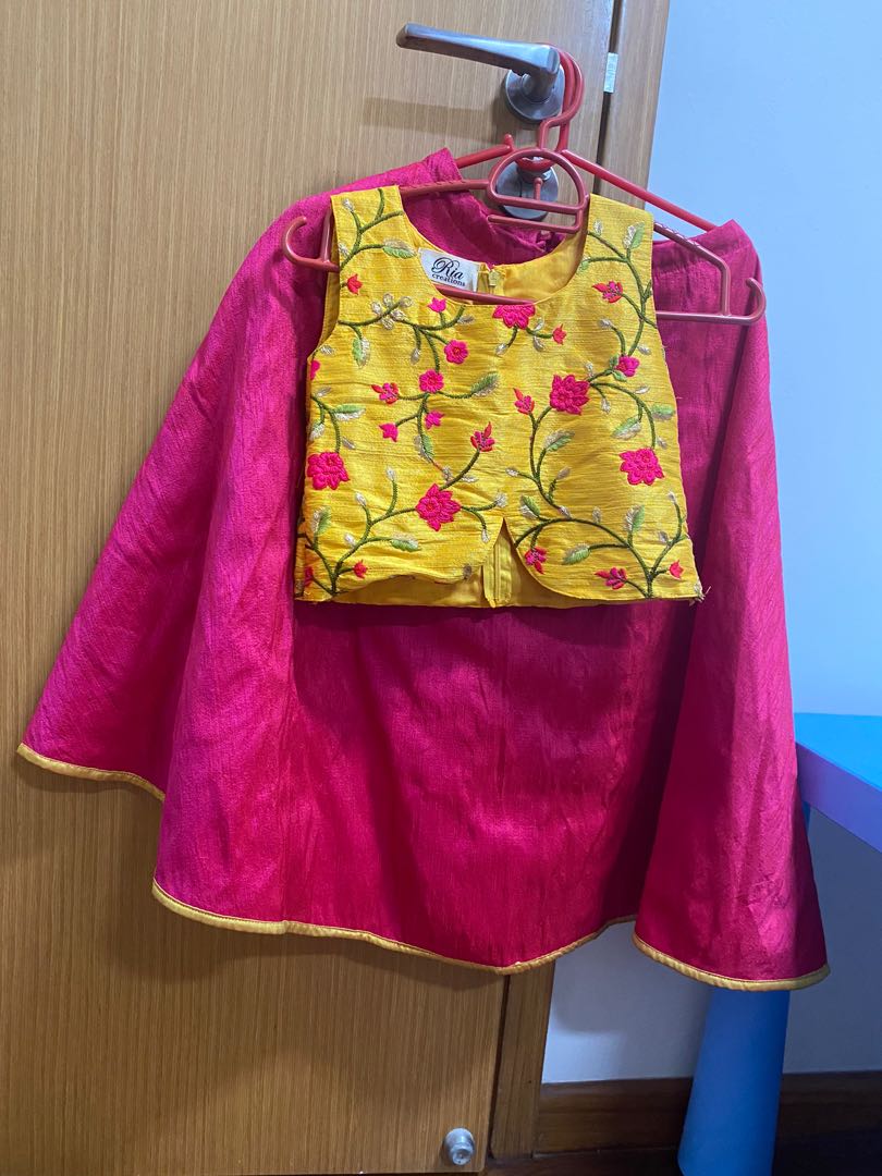 Rakhi/ Deepavali/ Diwali clothes for girls 3-6 years, Babies & Kids ...