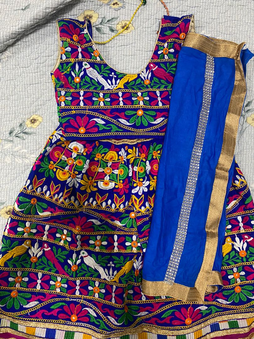 Rakhi/ Deepavali/ Diwali clothes for girls 3-6 years, Babies & Kids ...
