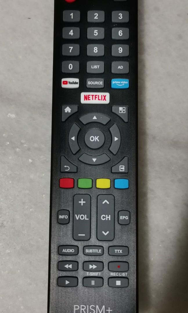 Remote Control Prism E series, TV & Home Appliances, TV & Entertainment ...