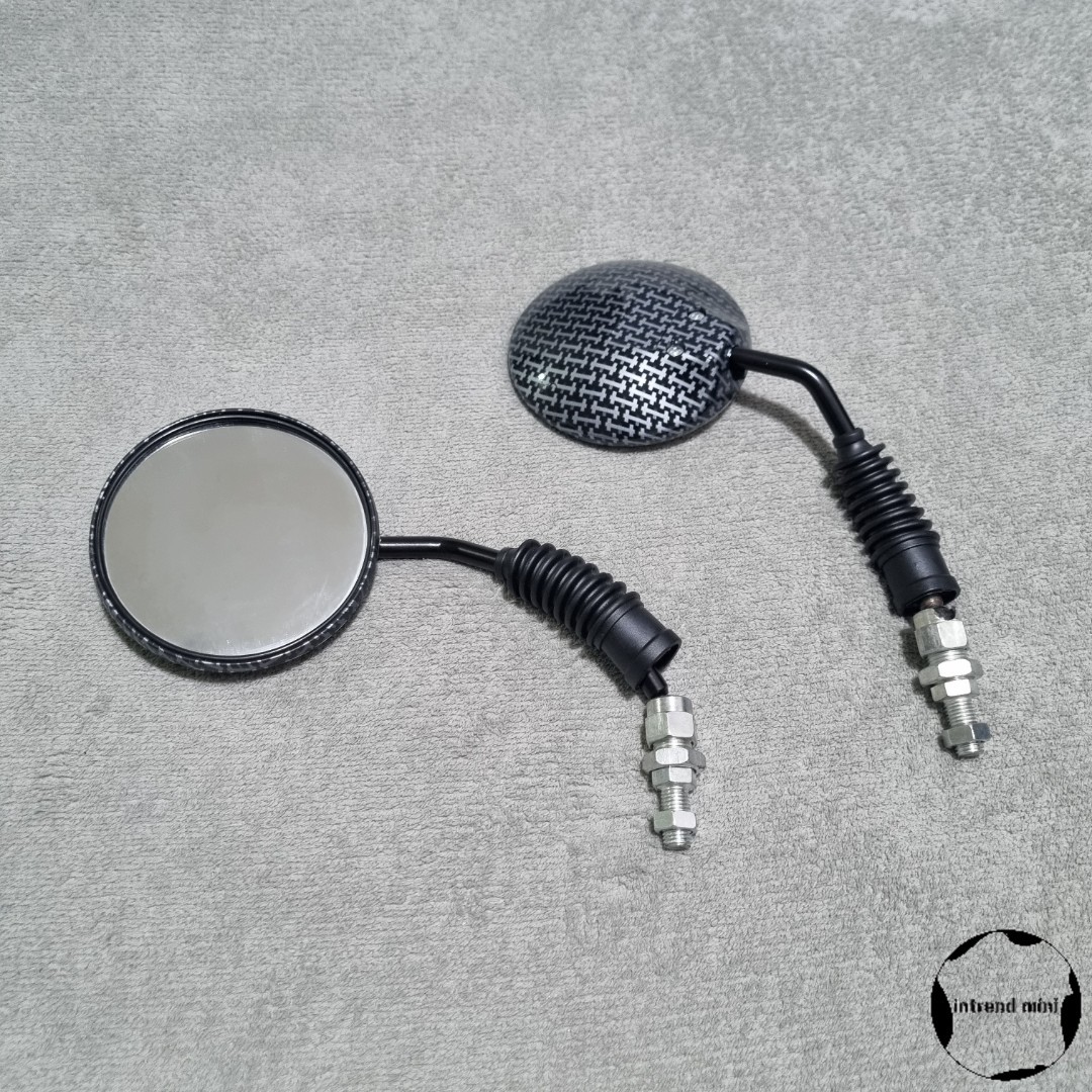 Round Side Mirror BIG - HONDA CB400 SUPER4 SUPER 4 REVO ADV150 FORZA ...