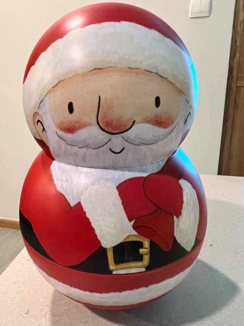 Santa Clause roly poly, Babies & Kids, Infant Playtime on Carousell