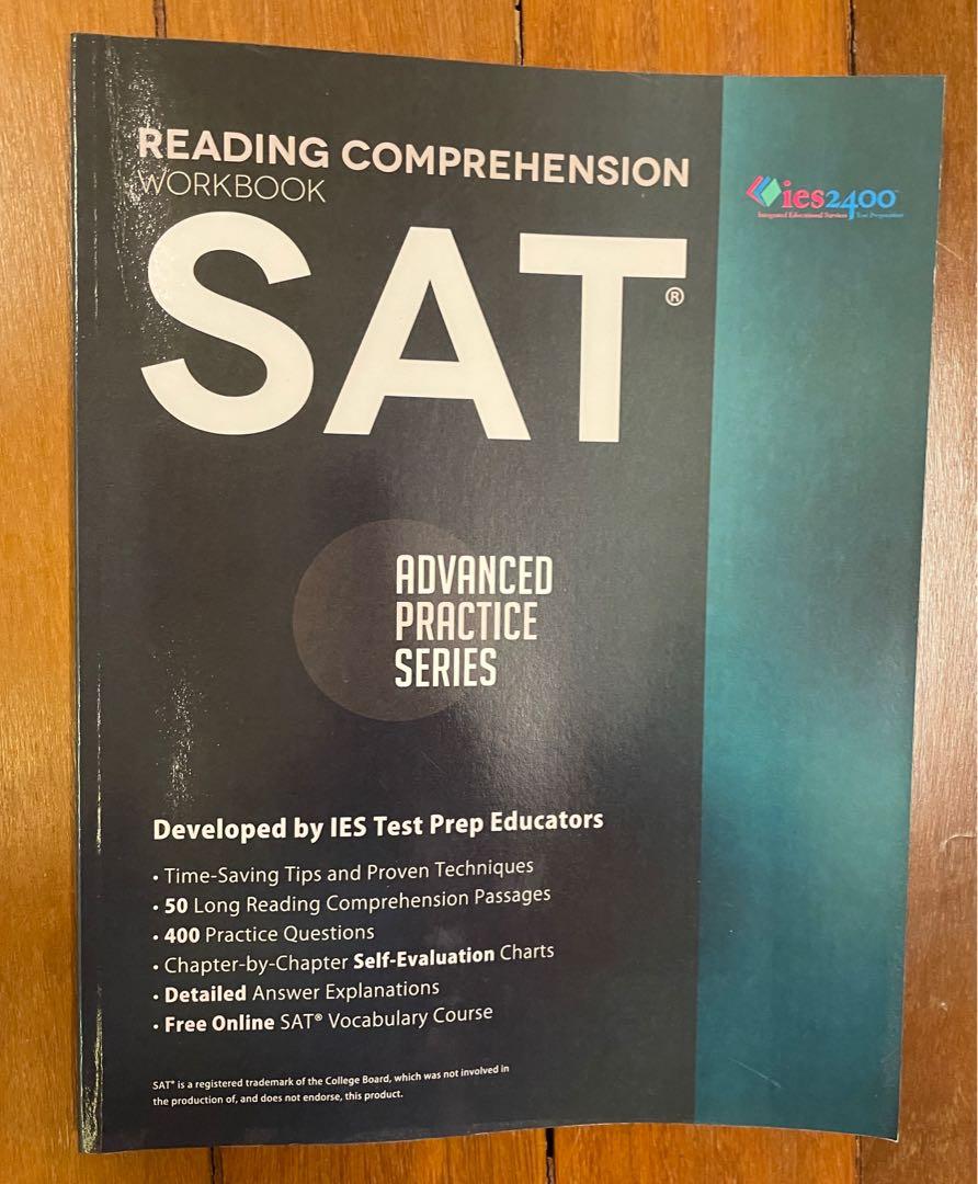 SAT Reading Practice Workbooks, Hobbies & Toys, Books & Magazines ...