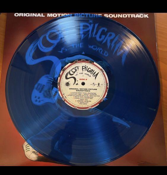 Scott Pilgrim Vs The World Soundtrack OST LP Limited Blue Vinyl Hobbies Toys Music Media