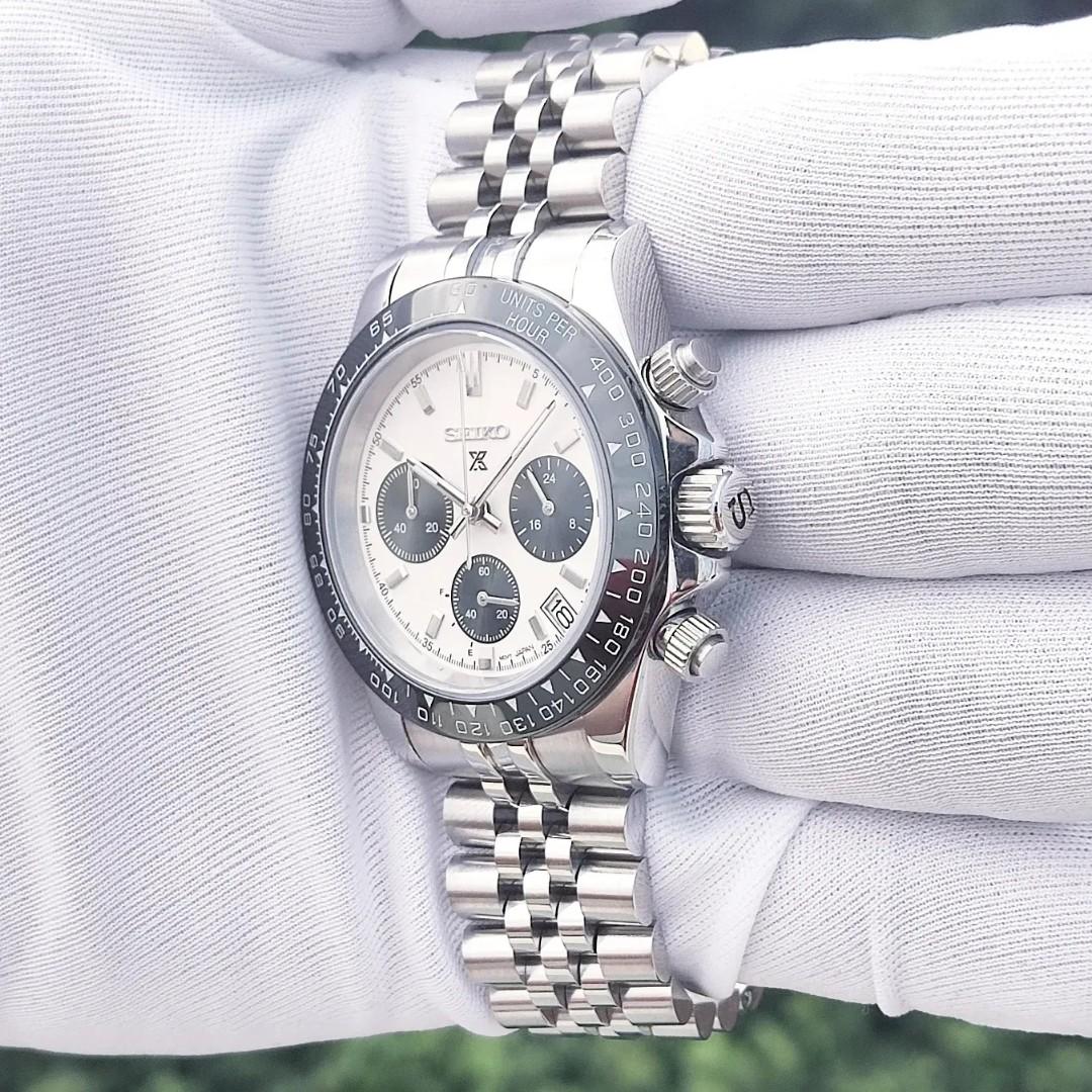 Seiko Speedtimer Panda Mod, Luxury, Watches on Carousell