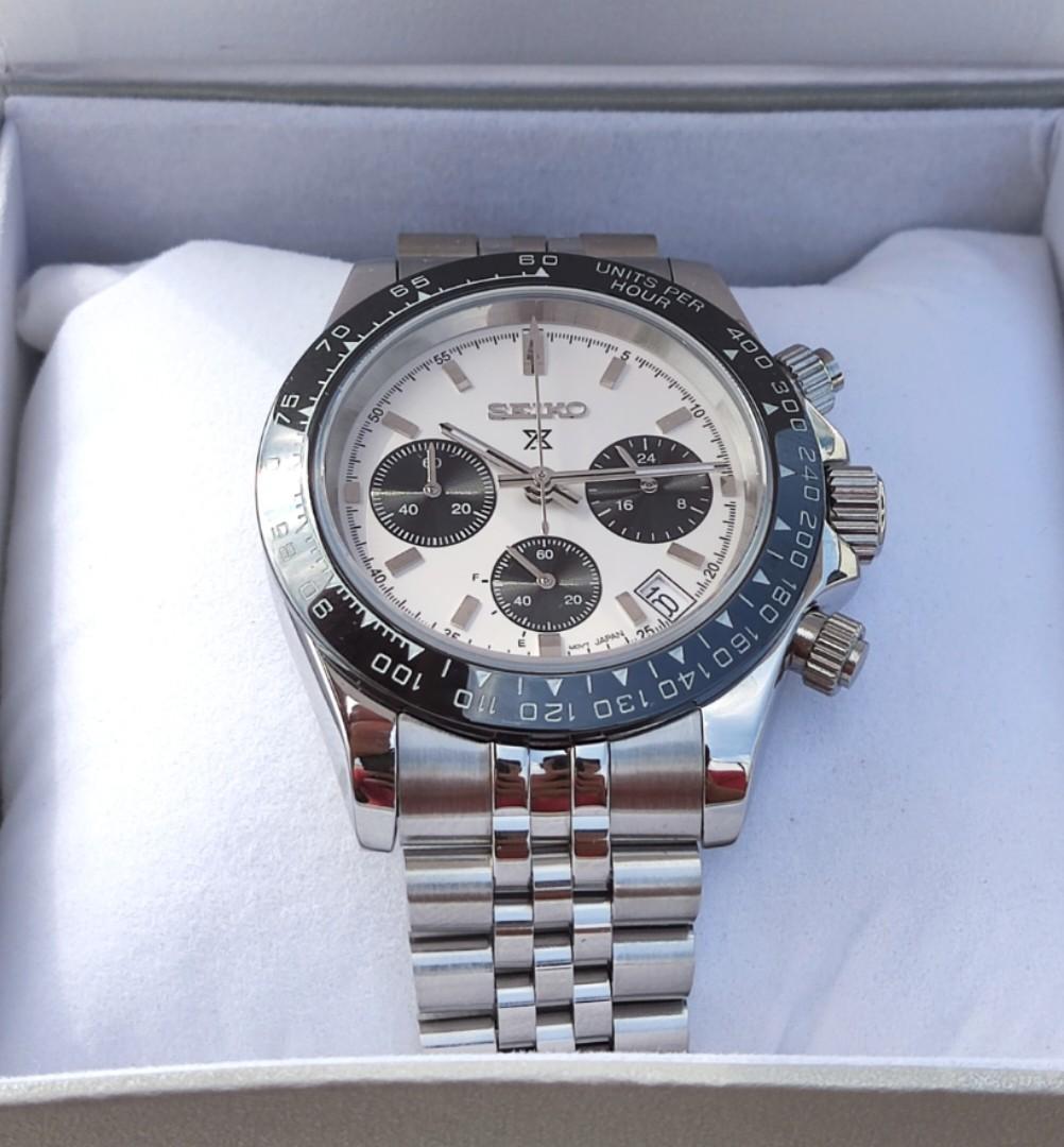 Seiko Speedtimer Panda Mod, Luxury, Watches on Carousell
