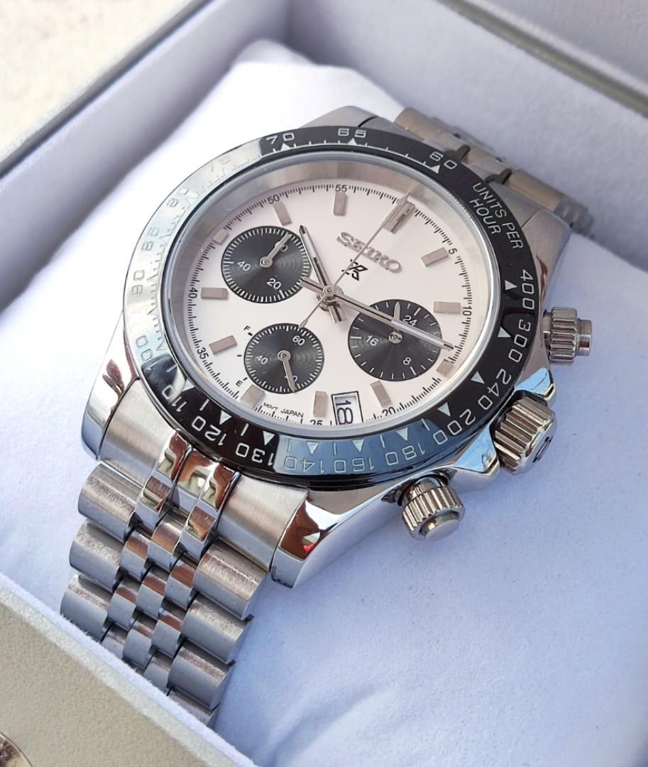 Seiko Speedtimer Panda Mod, Luxury, Watches on Carousell