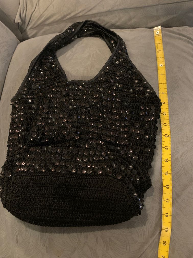 sequence shoulder tote bag, Women's Fashion, Bags & Wallets, Shoulder ...