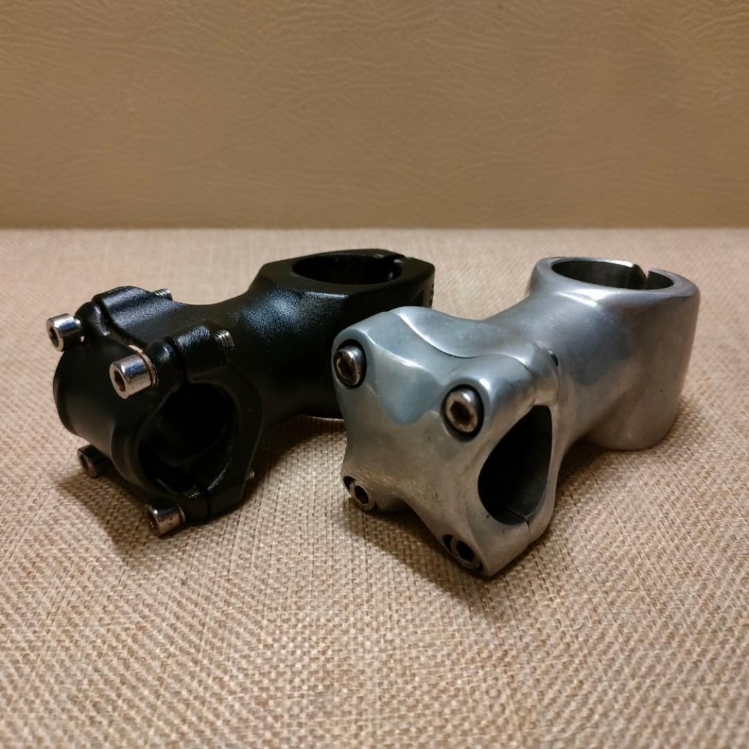 Silver/Black 60mm Stem (25.4mm), Sports Equipment, Bicycles & Parts ...
