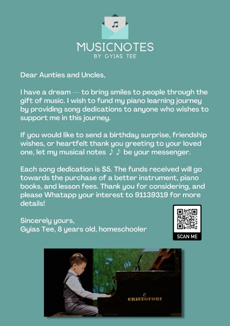 Song Dedication, Announcements on Carousell