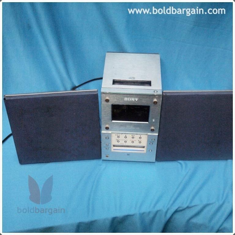 SONY CMT-MD1 Compacts Hi-Fi Component System Mini Disc MD Player ...