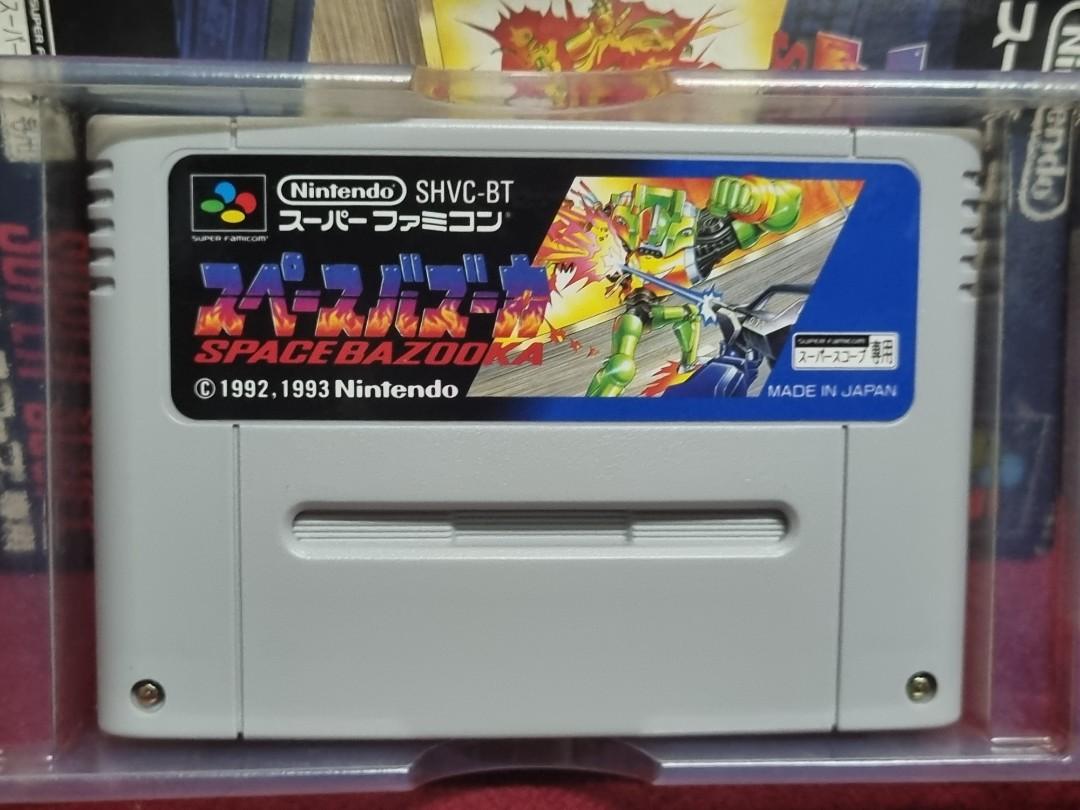 Space Bazooka Nintendo Suoer Famicom game cartridge Japan, Video Gaming ...