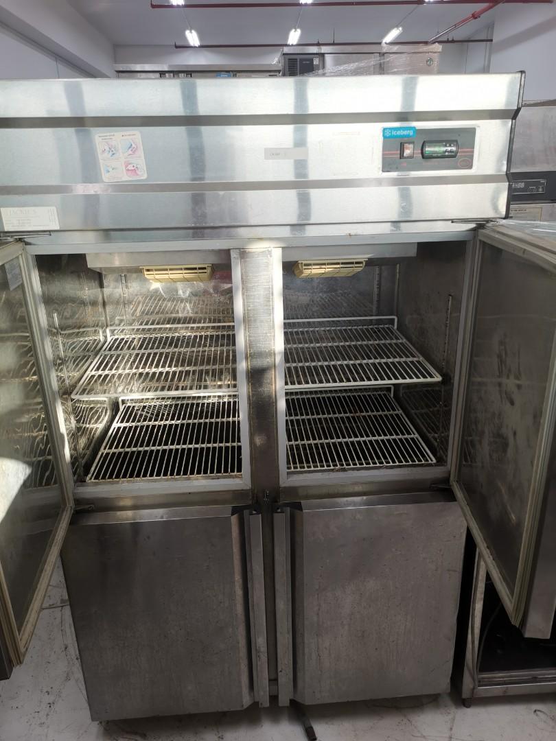 Stainless Steel 4/door standing chiller, TV & Home Appliances, Kitchen ...