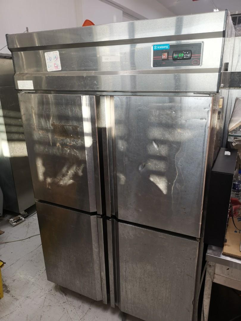 Stainless Steel 4/door standing chiller, TV & Home Appliances, Kitchen ...