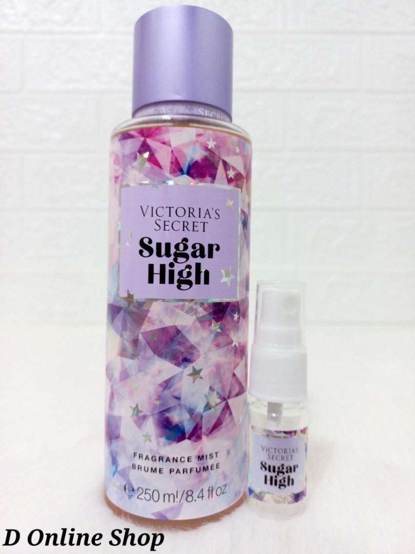 Sugar High by Victoria's Secret 10ml Mini Size Mist (Rare), Beauty ...