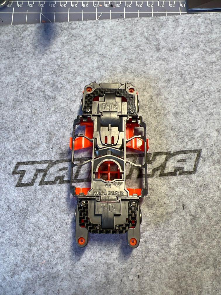 Tamiya MSL Chassis Grey + Fluorescent Orange, Hobbies & Toys, Toys ...