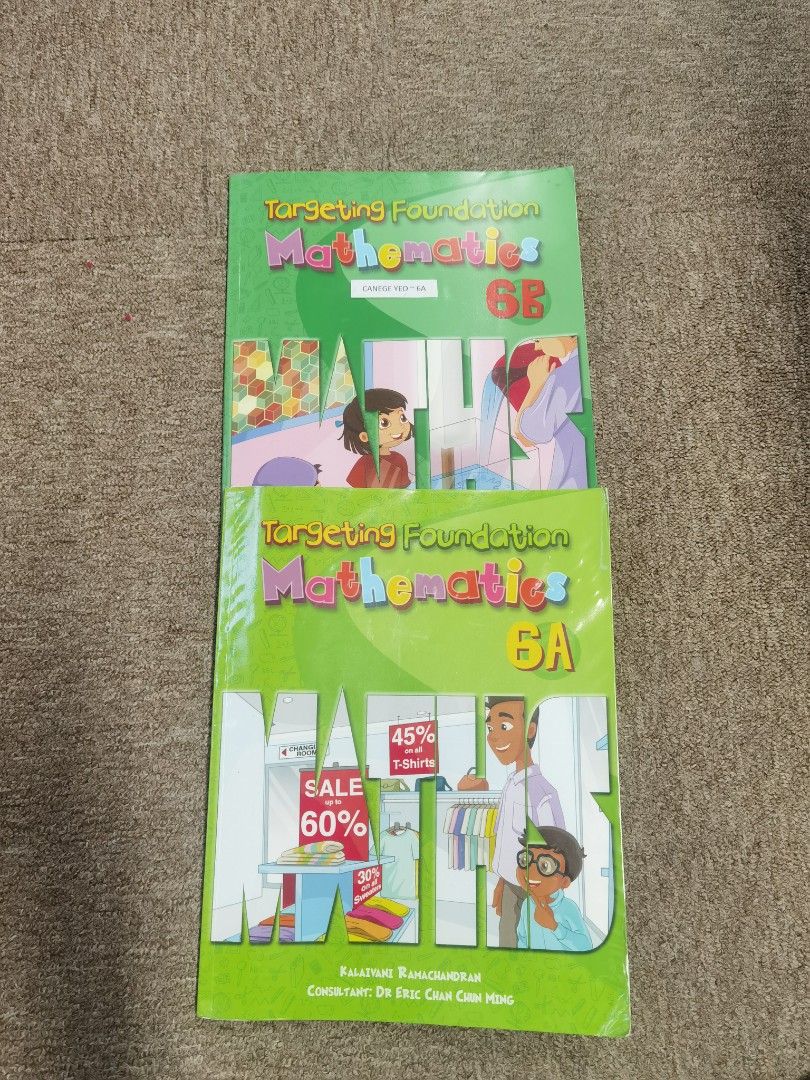 Targeting Foundation Math, 6A, 6B, Hobbies & Toys, Books & Magazines ...