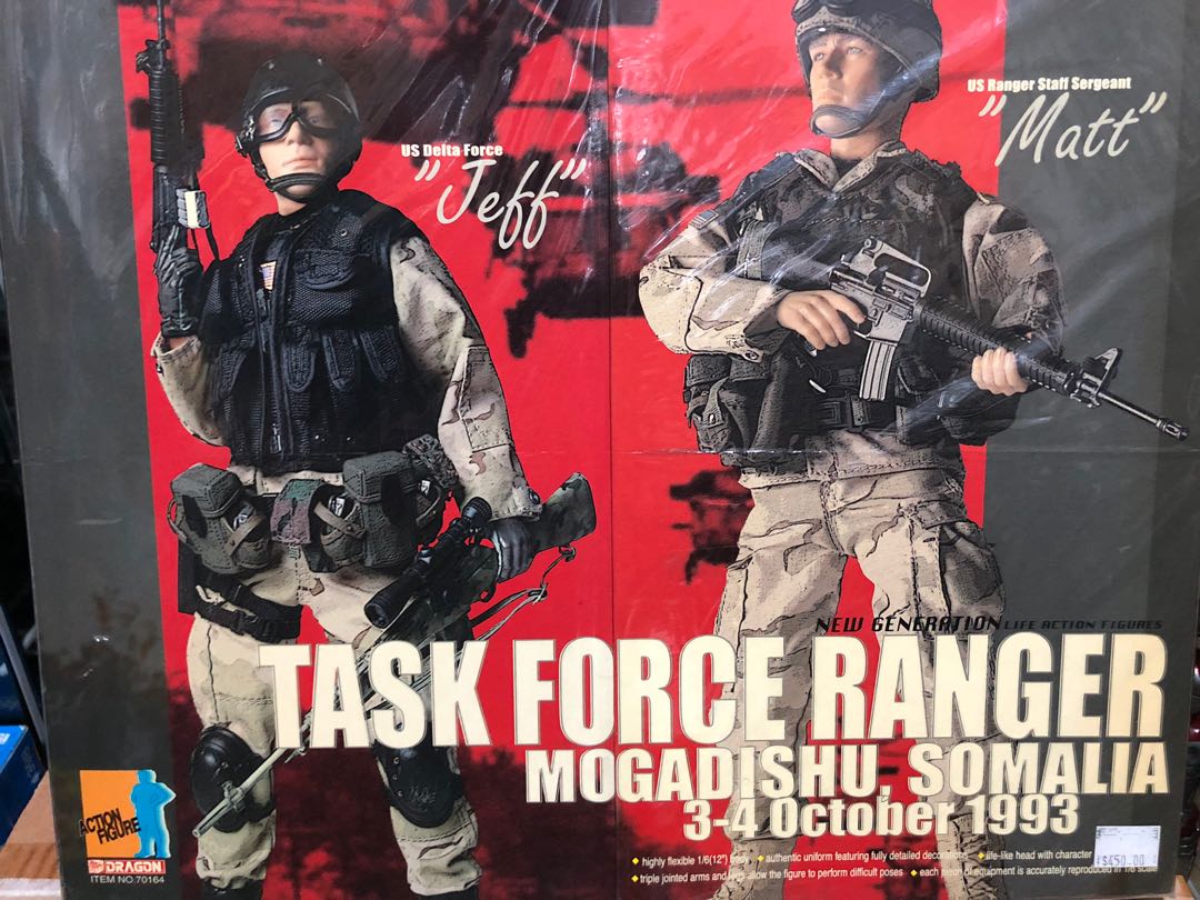 Task force rangers 1:6 scale, Hobbies & Toys, Toys & Games on Carousell