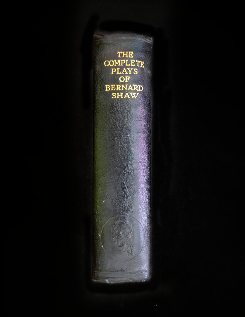 The Complete Plays of Bernard Shaw (1934 Ed., Large HB), Hobbies & Toys ...