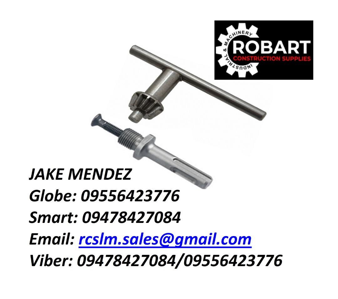 TORQ CHUCK KEYS AND ADAPTOR, Commercial & Industrial, Construction ...