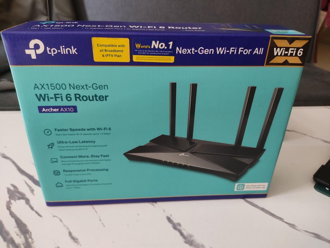TP-Link AX1500 Next-Gen Wi-Fi 6 Router, Computers & Tech, Parts ...