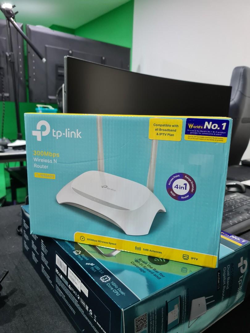 tp-link TL-WR 840N 300Mbps Wireless N Router, Computers & Tech, Parts ...