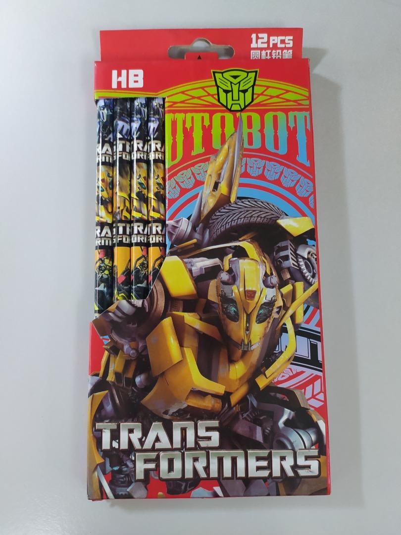Transformer Pencil Set (12 HB pencils) - Red, Hobbies & Toys ...