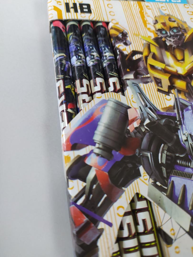Transformer Pencil Set (12 HB pencils) - Blue, Hobbies & Toys ...