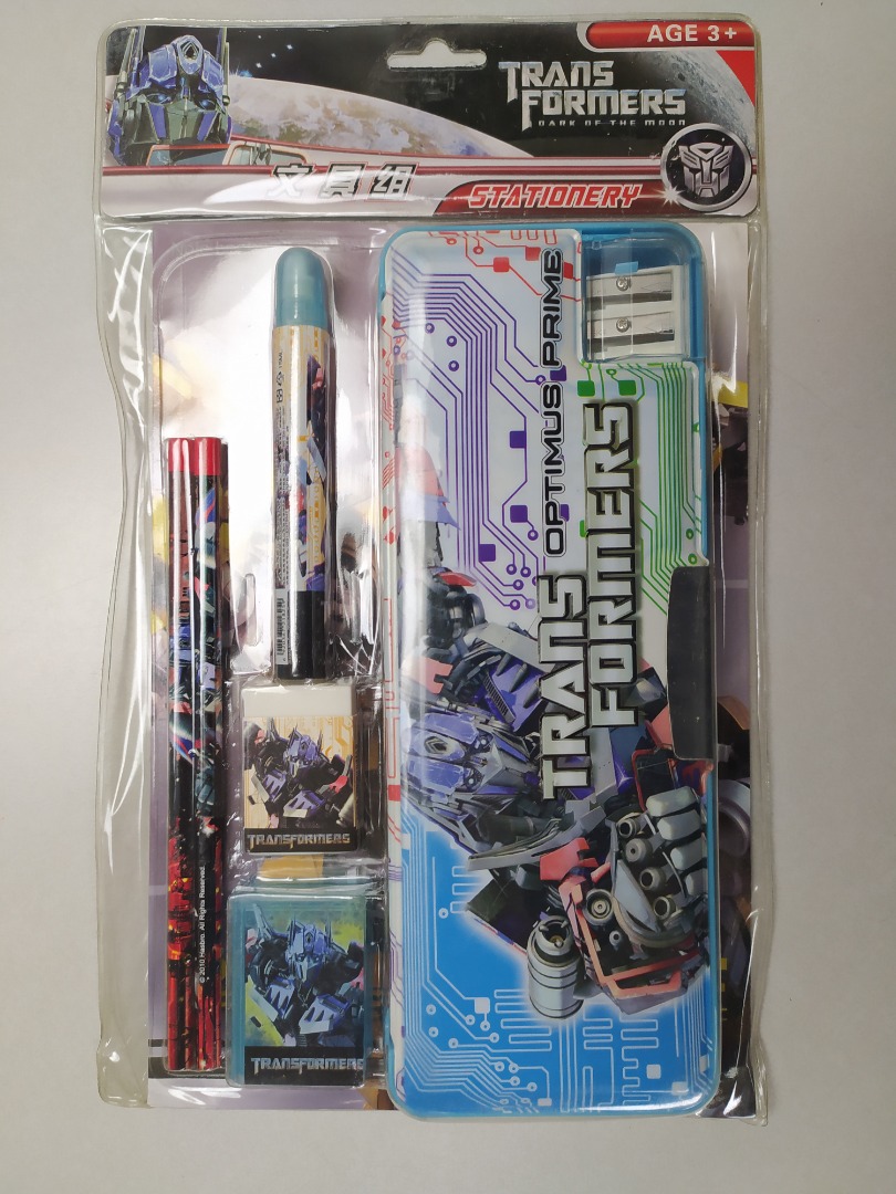 Transformers Stationery Set, Hobbies & Toys, Stationary & Craft ...