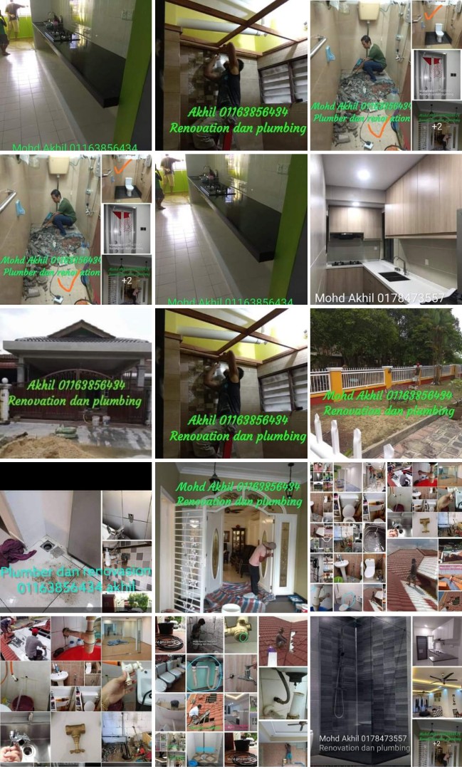 Tukang paip plumber dan renovasion rumah area sri rampai, Services, Home Services, Renovations ...
