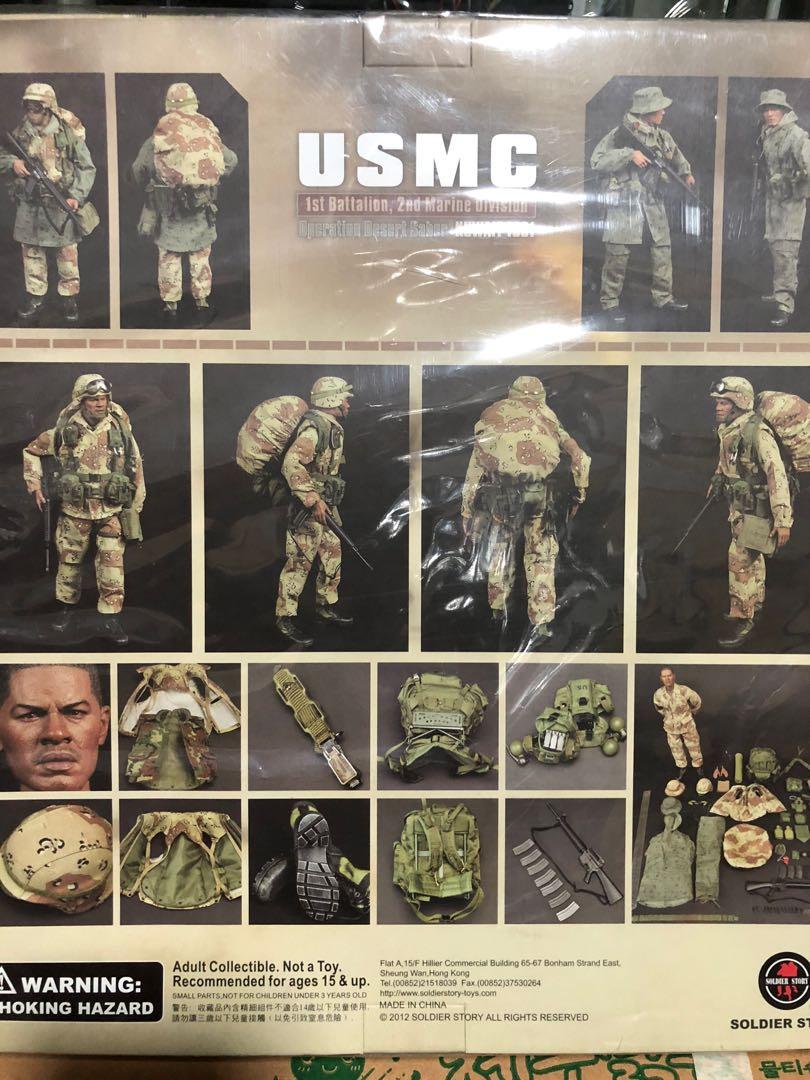 USMC 1st Battalion, 2nd Marine Division, Hobbies & Toys, Toys & Games ...