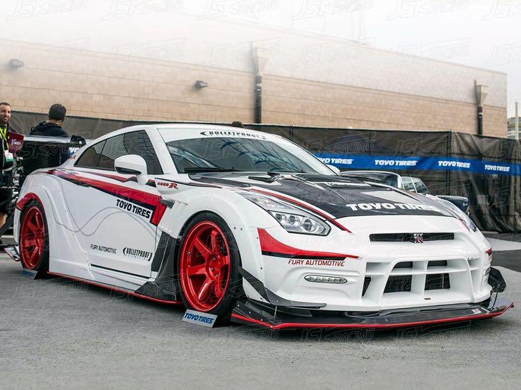 VARIS KAMIKAZE R SUPER SONIC STYLE GLASS FIBER WIDE BODYKITS FOR 2008 ...