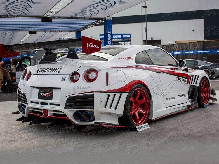 VARIS KAMIKAZE R SUPER SONIC STYLE GLASS FIBER WIDE BODYKITS FOR 2008 ...