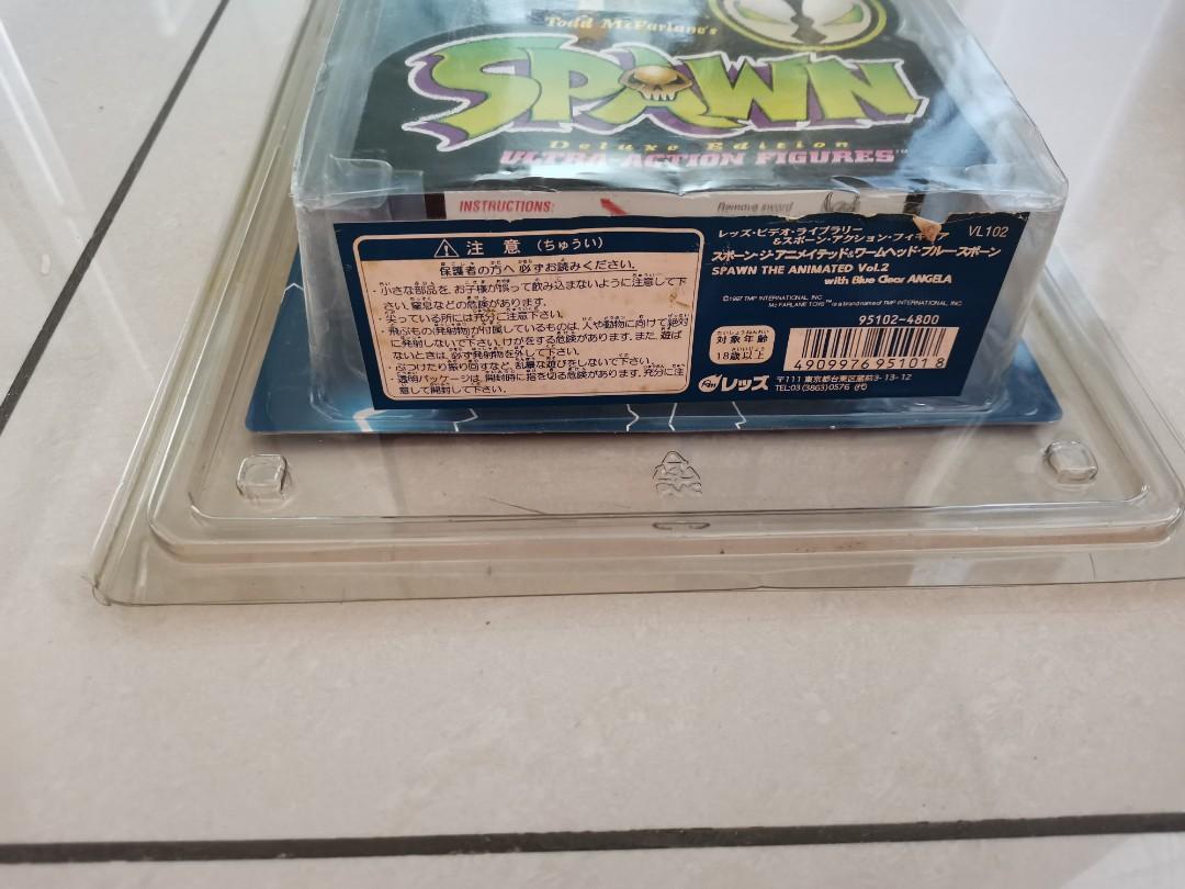 VINTAGE 1995 SPAWN Todd MCFarlane's figure Angela special limited edition + VHS tape spawn the ...