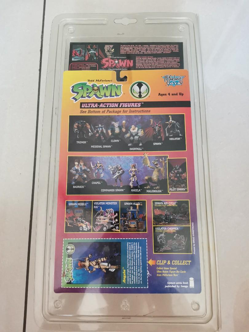 VINTAGE 1995 SPAWN Todd MCFarlane's figure Angela special limited ...