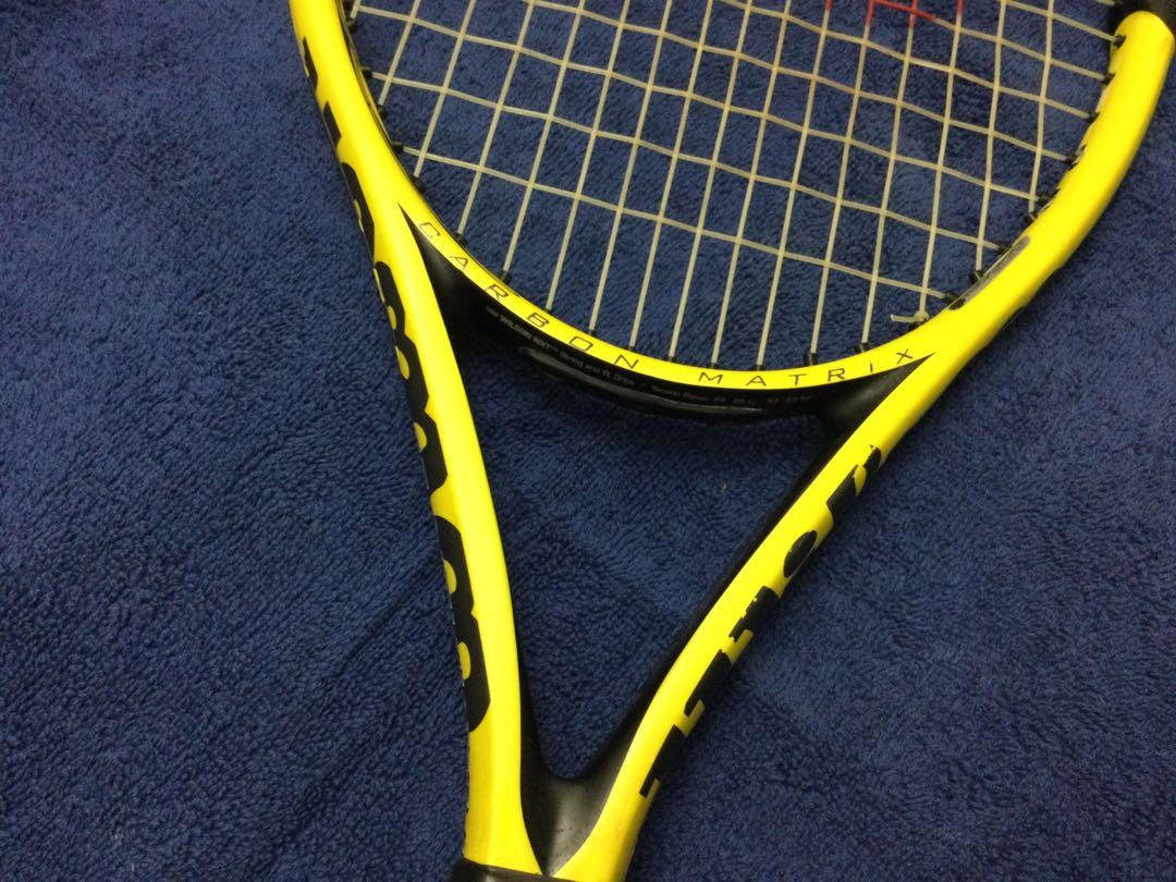 WILSON HAMMER 26 CARBON MATRIX ISOGRID TECHNOLOGY MID PLUS 4, Sports ...