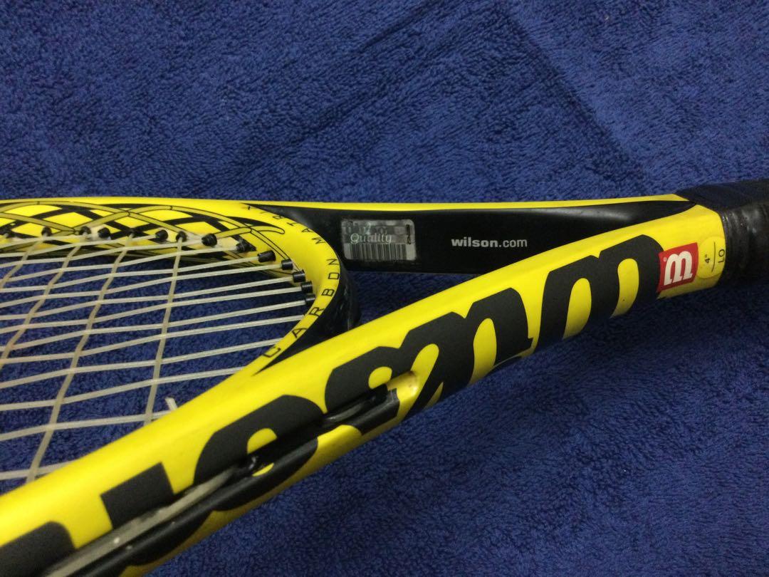 WILSON HAMMER 26 CARBON MATRIX ISOGRID TECHNOLOGY MID PLUS 4, Sports ...