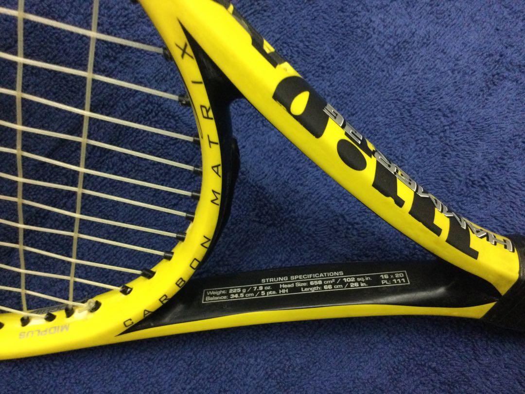 WILSON HAMMER 26 CARBON MATRIX ISOGRID TECHNOLOGY MID PLUS 4, Sports ...